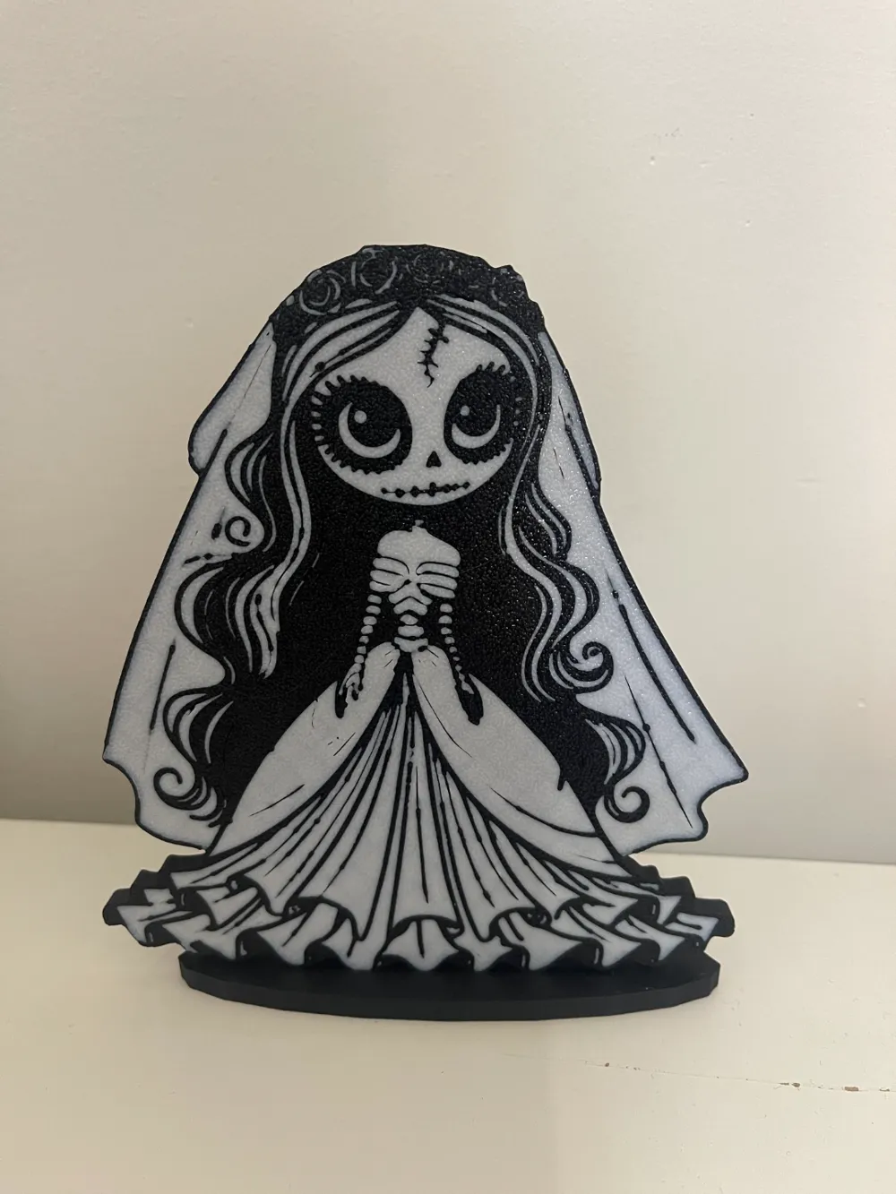 Corpse bride + stand halloween decor by mOliveira - MakerWorld