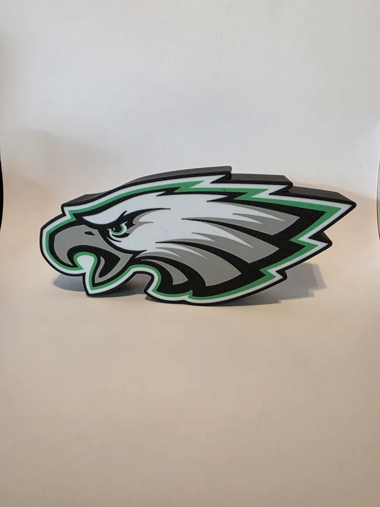 eagles logo light box - Free 3D Print Model - MakerWorld