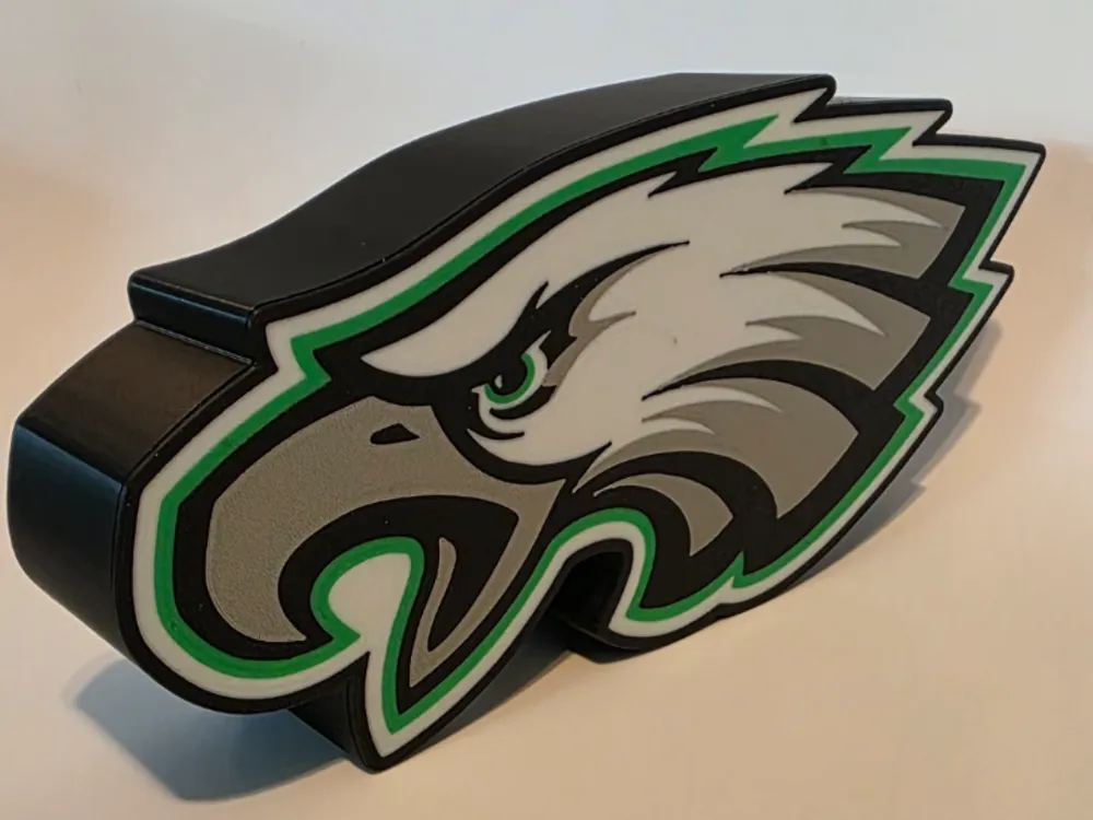 eagles logo light box - Free 3D Print Model - MakerWorld