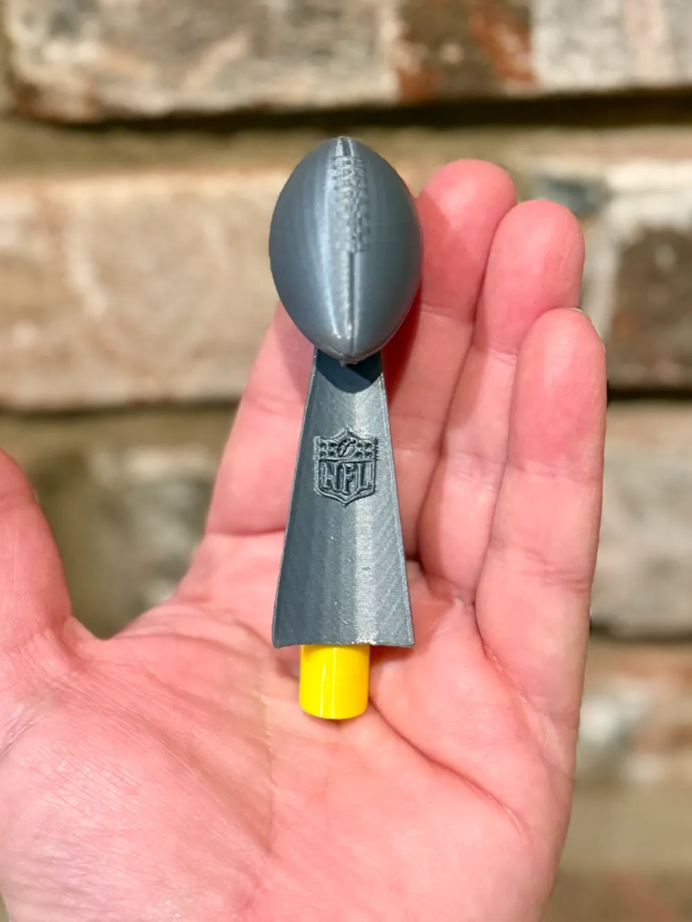 Lombardi NFL Superbowl Trophy - Brickman Accessory - Free 3D Print ...