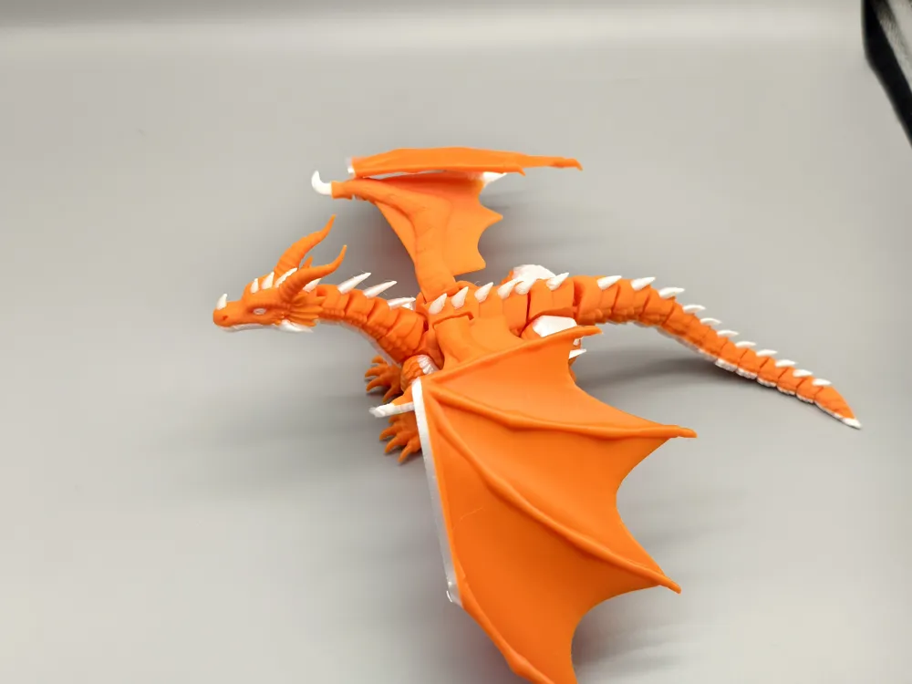 NightWing RainWing hybrid dragon, no supports, A1 mini printable - Free ...