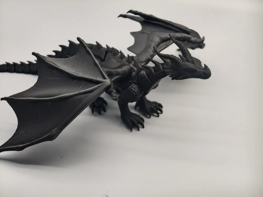 NightWing RainWing hybrid dragon, no supports, A1 mini printable - Free ...