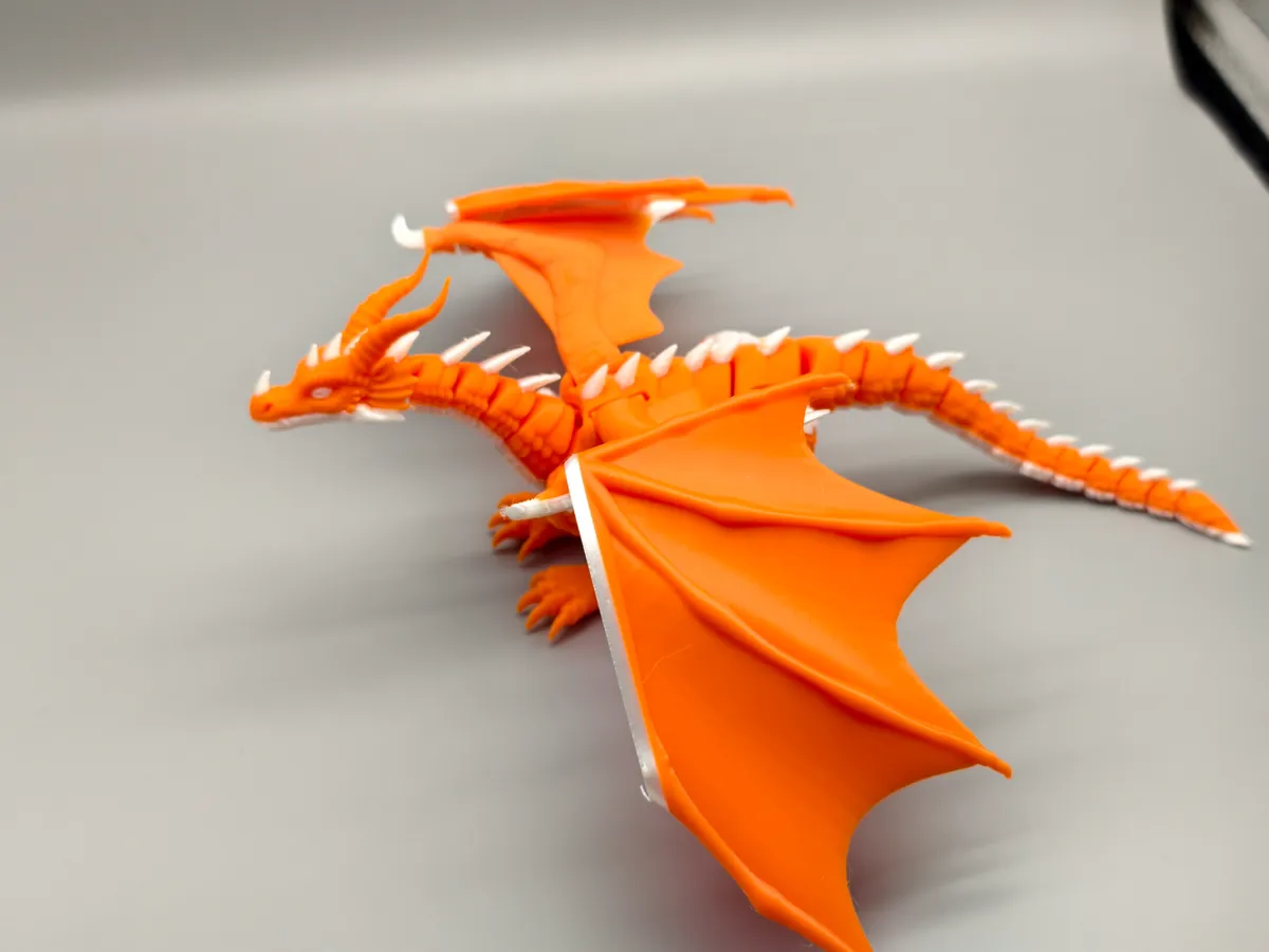 NightWing RainWing hybrid dragon, no supports, A1 mini printable - Free ...