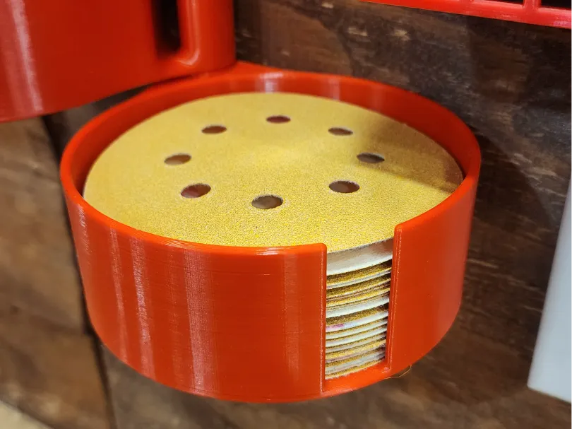 3",5", and 6" Sanding Disk Storage Rack by TMDesigns MakerWorld ...