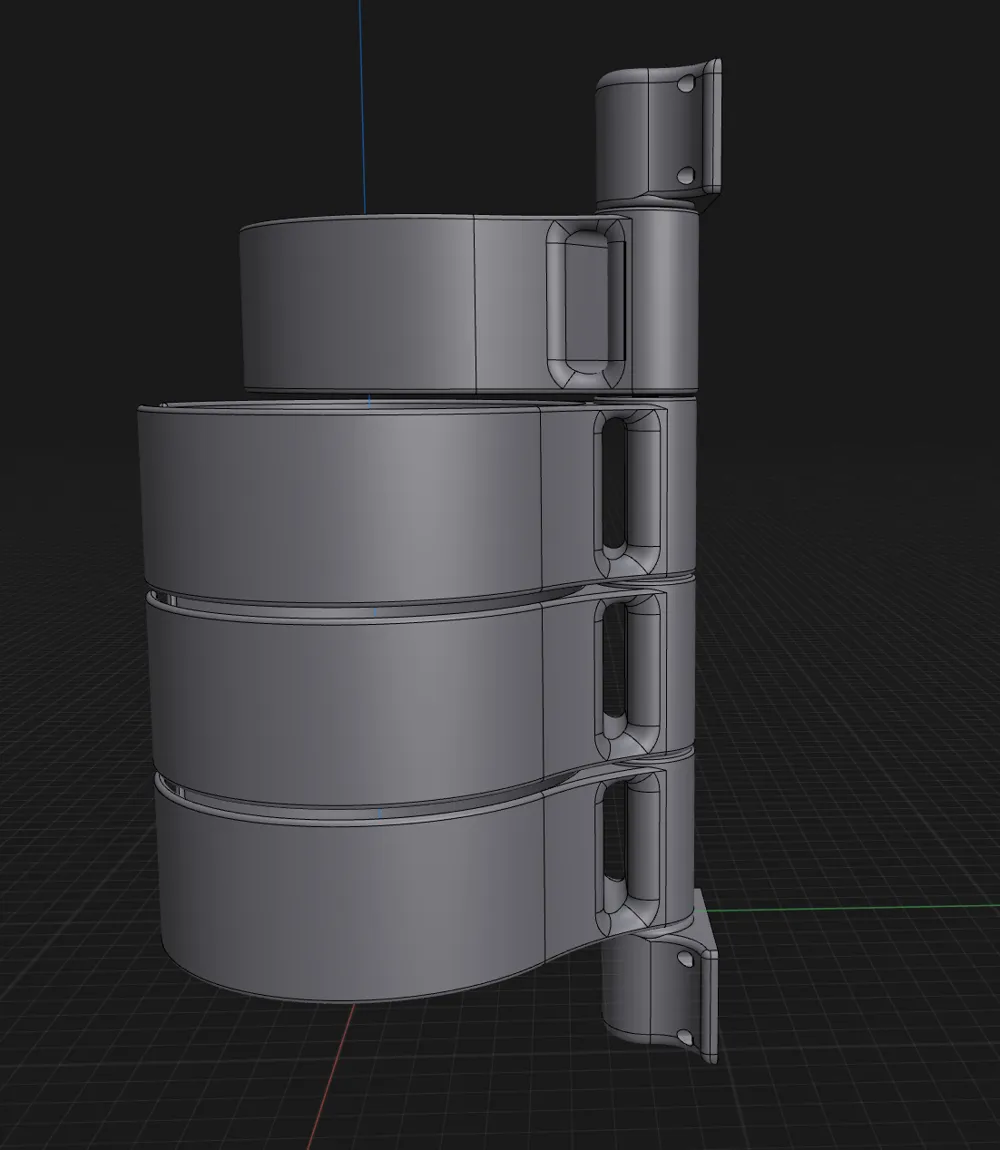 3",5", and 6" Sanding Disk Storage Rack - Free 3D Print Model - MakerWorld