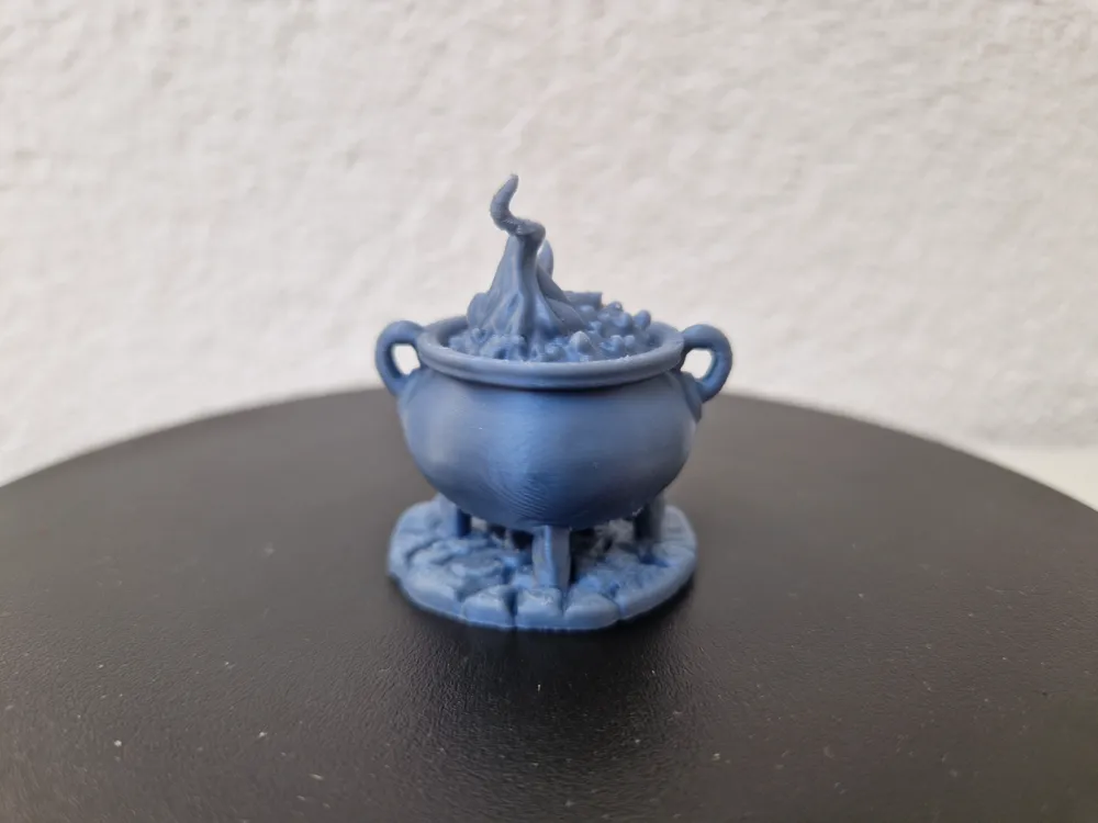 Miniature Witch's Cauldron / Pot - Free 3D Print Model - MakerWorld