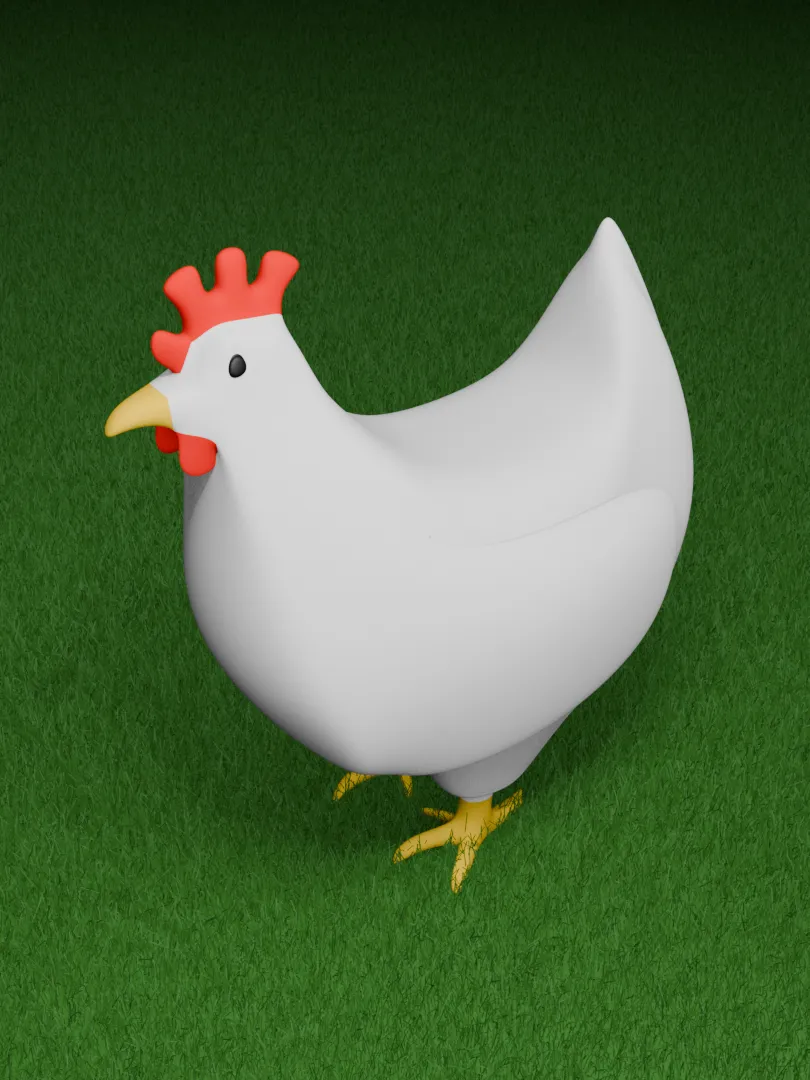 Chicken miniature by Rov3r MakerWorld: Download Free 3D Models