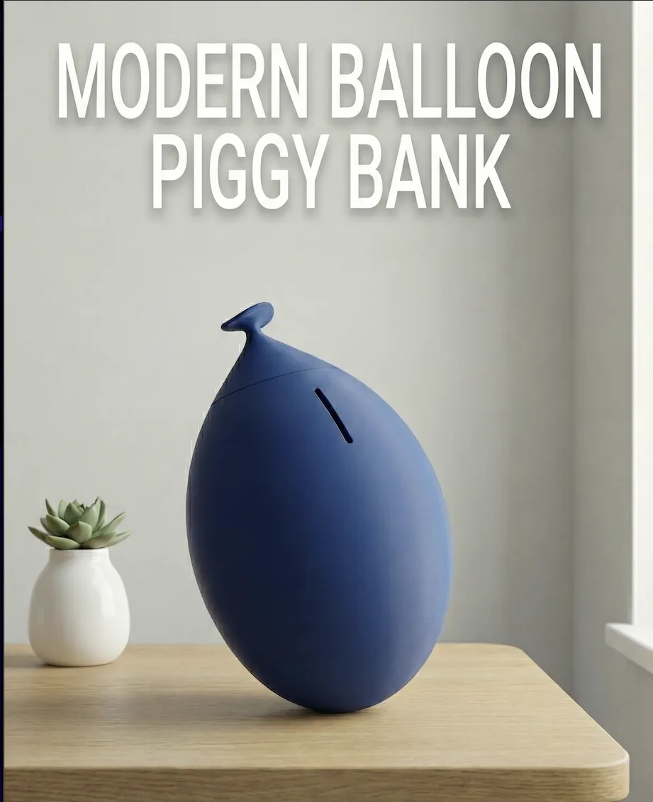 Gravity Balloon Bank Self-Balancing - Free 3D Print Model - MakerWorld