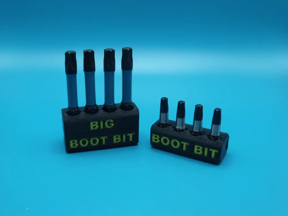 Boot Bit Magnetic Screwdriver Bit Holder v2 by DimensionShift - MakerWorld