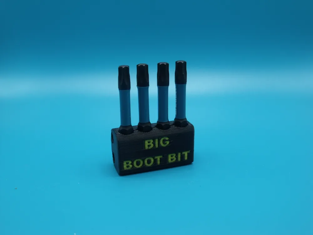 Boot Bit Magnetic Screwdriver Bit Holder v2 by DimensionShift - MakerWorld