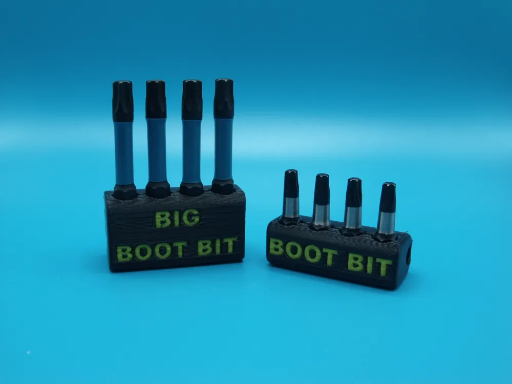 Boot Bit Magnetic Screwdriver Bit Holder v2 by DimensionShift - MakerWorld