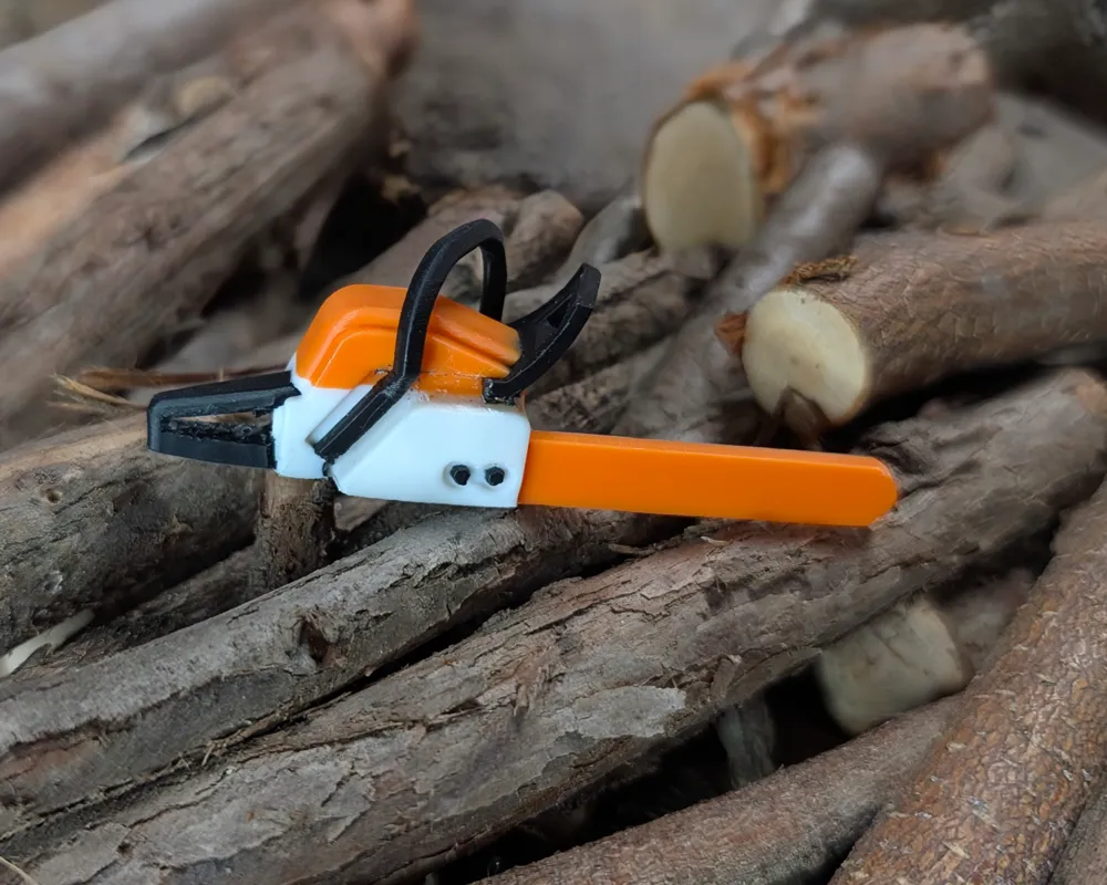 1/10 Scale Chainsaw - Free 3D Print Model - MakerWorld