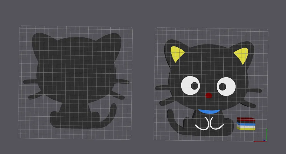 Chococat Light Box by eulisesalarcon - MakerWorld