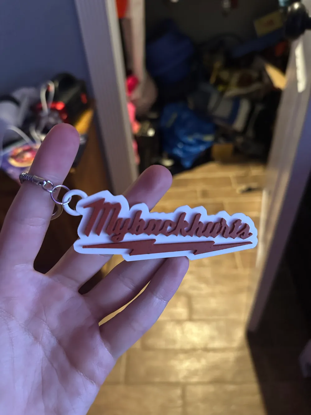 Milwaukee (MyBackHurts) Keychain by Speedster - MakerWorld
