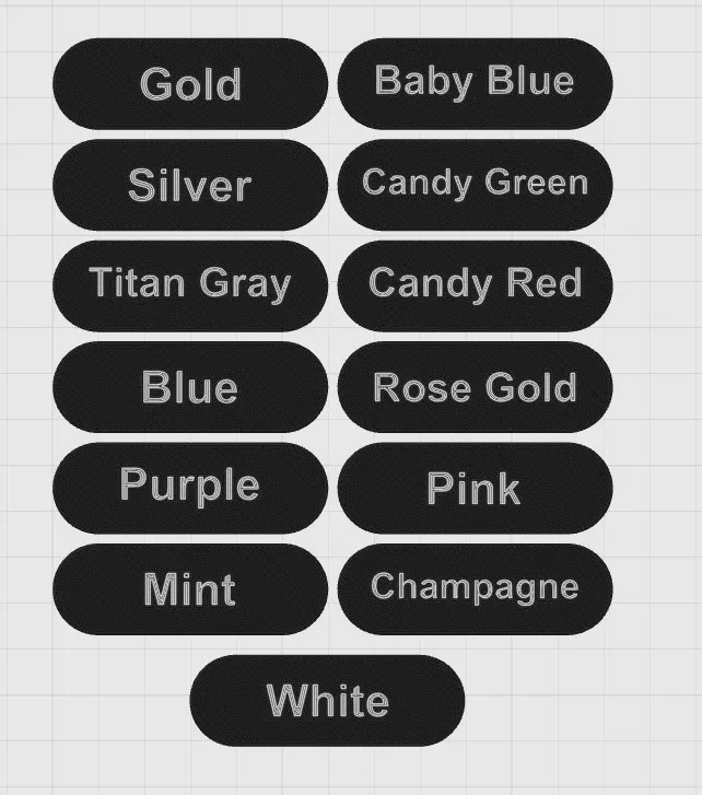 Spool Labels - Filament Colors (109 options) by DerekMakerWorld ...