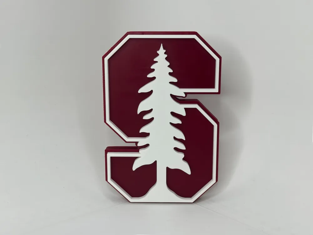 Stanford Cardinal Logo 2015 by ABeezy13 MakerWorld: Download Free 3D Models