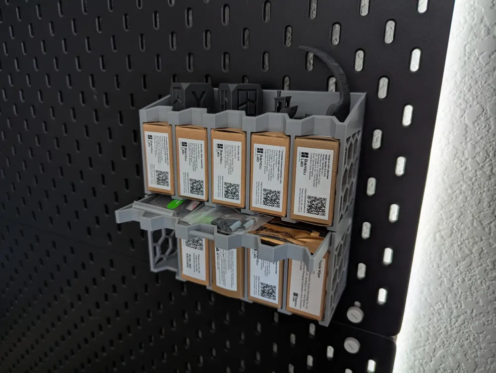 Bambu Labs Box Rack for Skadis by ShortCourse MakerWorld: Download Free ...