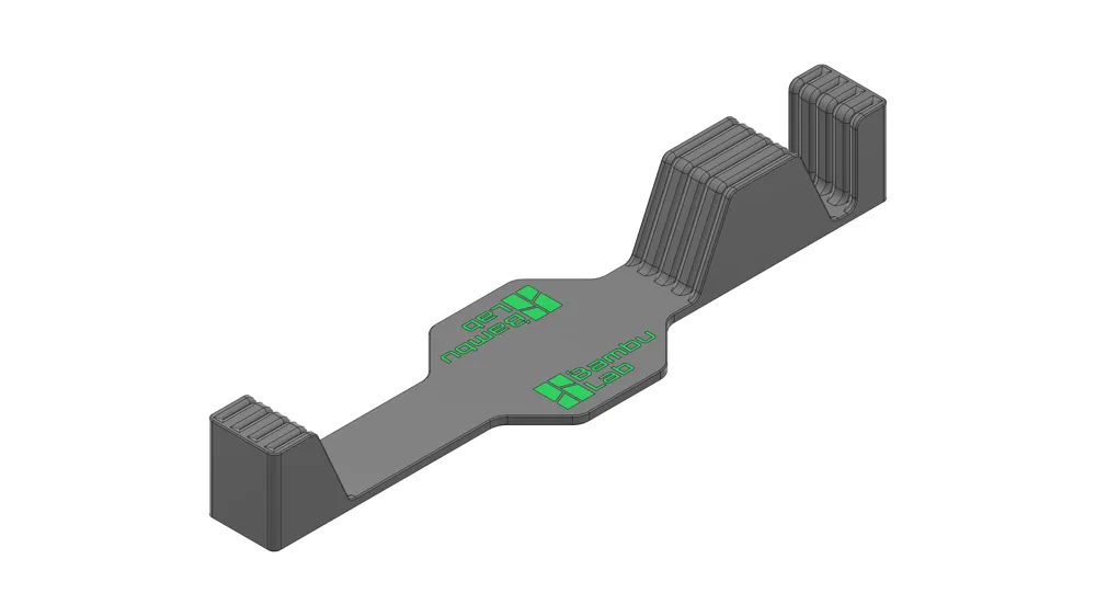 Bambu Lab build plate holder H2D X1C P1P P1S A1 by thkln MakerWorld ...