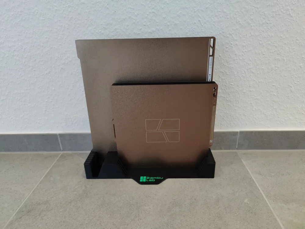 Bambu Lab build plate holder H2D X1C P1P P1S A1 by thkln MakerWorld ...