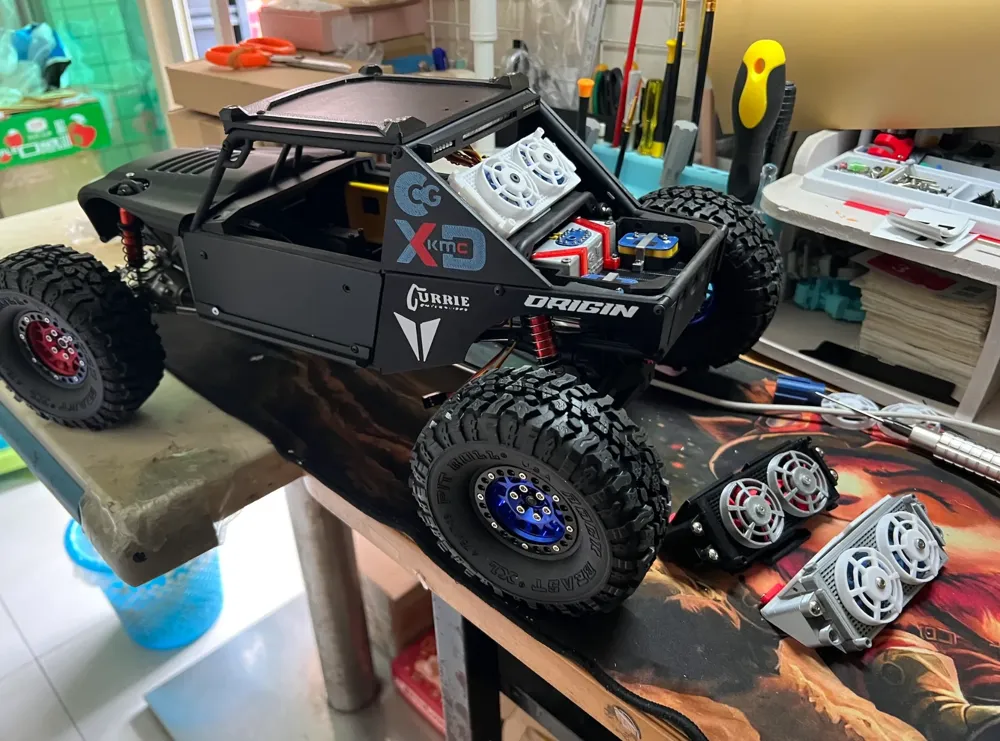 VANQUISH H10 OPTIC VS4-10 RADIATOR FAN ,1/10 - Free 3D Print Model ...