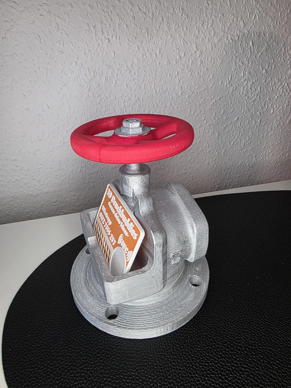 Gate Valve – Business Card Holder - Free 3D Print Model - MakerWorld