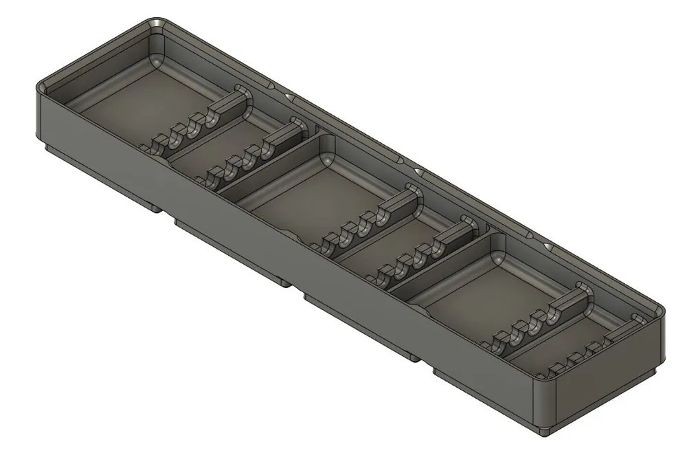 Gridfinity Deburring Tool and Spare Blades Trays by Grebby MakerWorld ...
