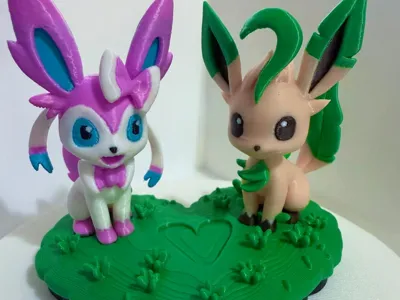 sylveon 3d print model download - MakerWorld