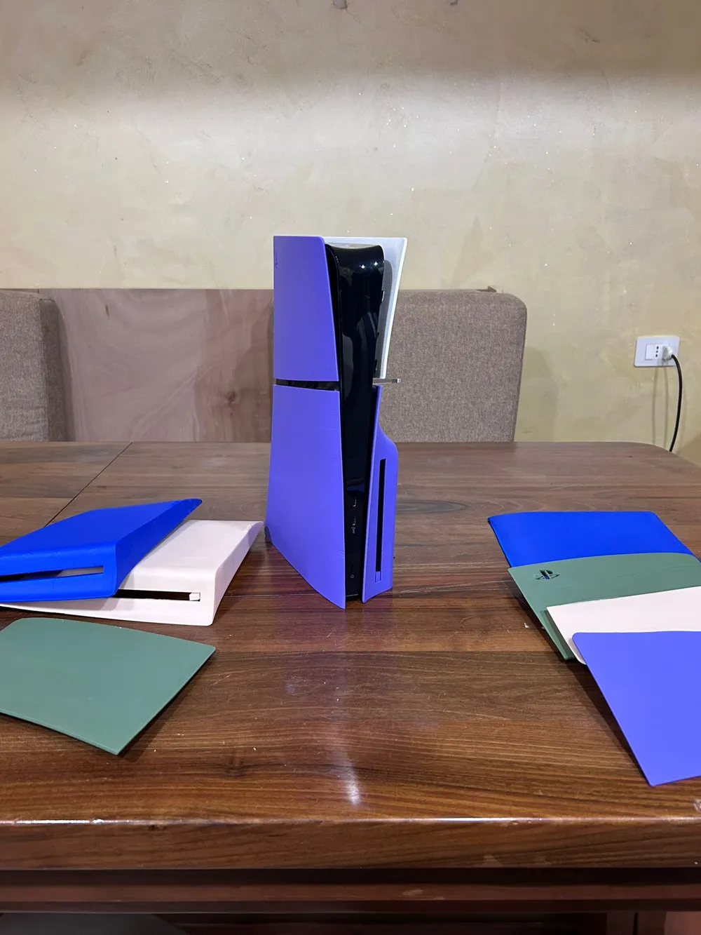 cover playstation 5 slim disco edition - Free 3D Print Model - MakerWorld