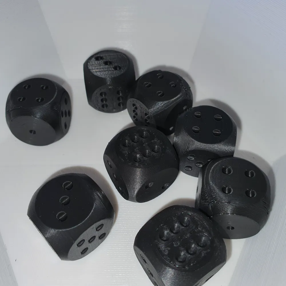 Lucky Six Dice Set by yahbluez - MakerWorld