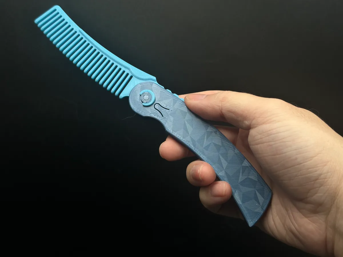 Modern Higonokami Folding Comb II [Detent Edition] - Free 3D Print ...