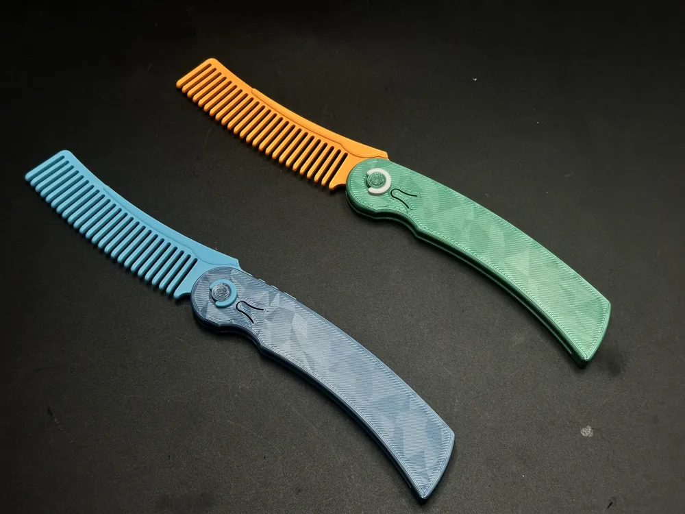 Modern Higonokami Folding Comb II [Detent Edition] - Free 3D Print ...