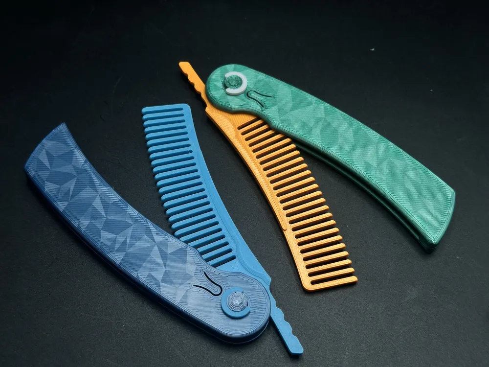 Modern Higonokami Folding Comb II [Detent Edition] - Free 3D Print ...