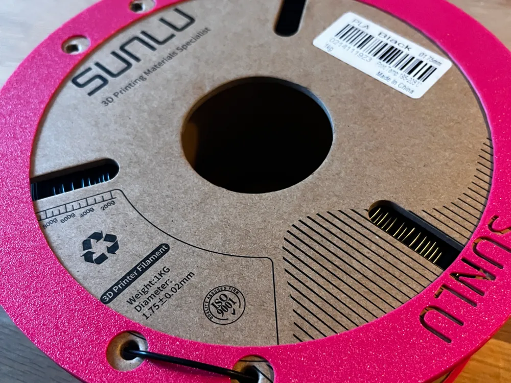 Sunlu cardboard spool adapter ring by Cavanka - MakerWorld