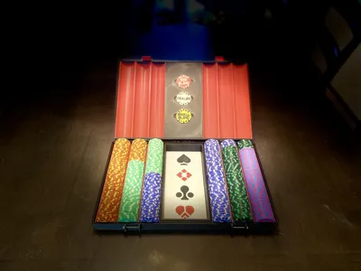 poker chips 3d print model download - MakerWorld