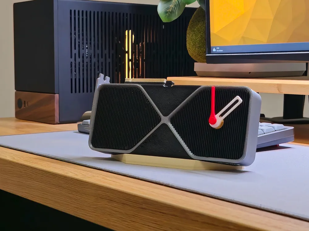 RTX 5090 Founders Edition - Original/ Desk Clock by HexaTrick ...