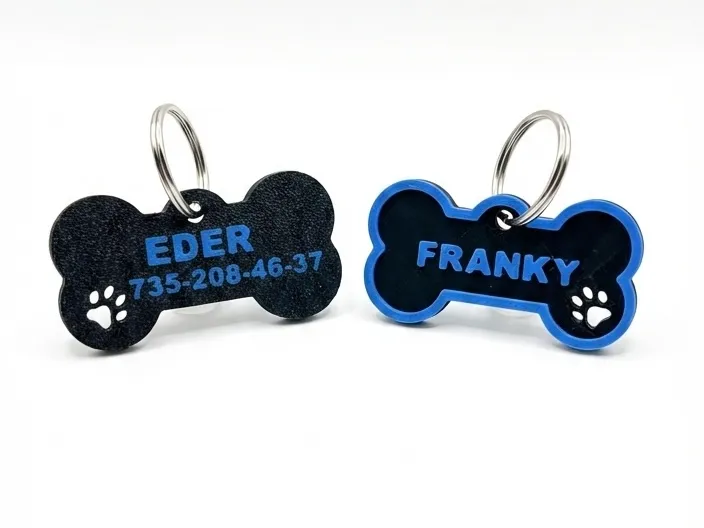 Customizable dog tag - Free 3D Print Model - MakerWorld