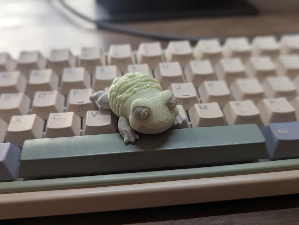 Flexi Mini Frog [Slinky] - Free 3D Print Model - MakerWorld