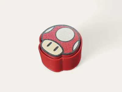 Mario Mushroom Clicker by The Carrs MakerWorld: Download Free 3D Models