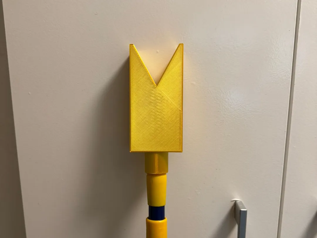 Vileda Mop Pole Adapter for Fairy Lights - Free 3D Print Model - MakerWorld