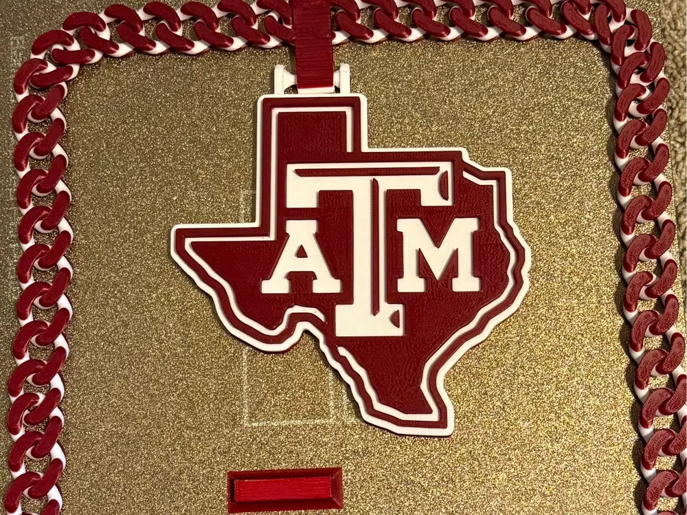 Texas A&M Aggies Sports Chain by Taz979 MakerWorld: Download Free 3D Models