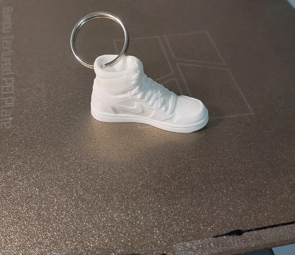 Nike Shoe Keychain (Jordan 1) - Free 3D Print Model - MakerWorld