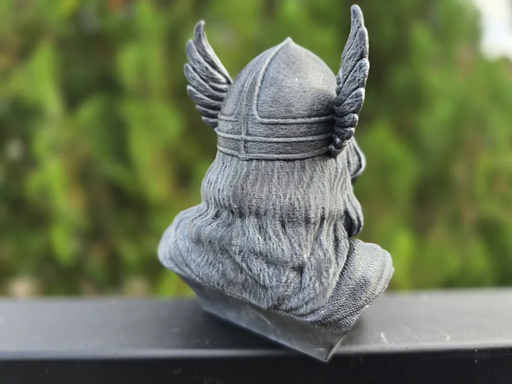 Tyr – Norse God Bust - Free 3D Print Model - MakerWorld