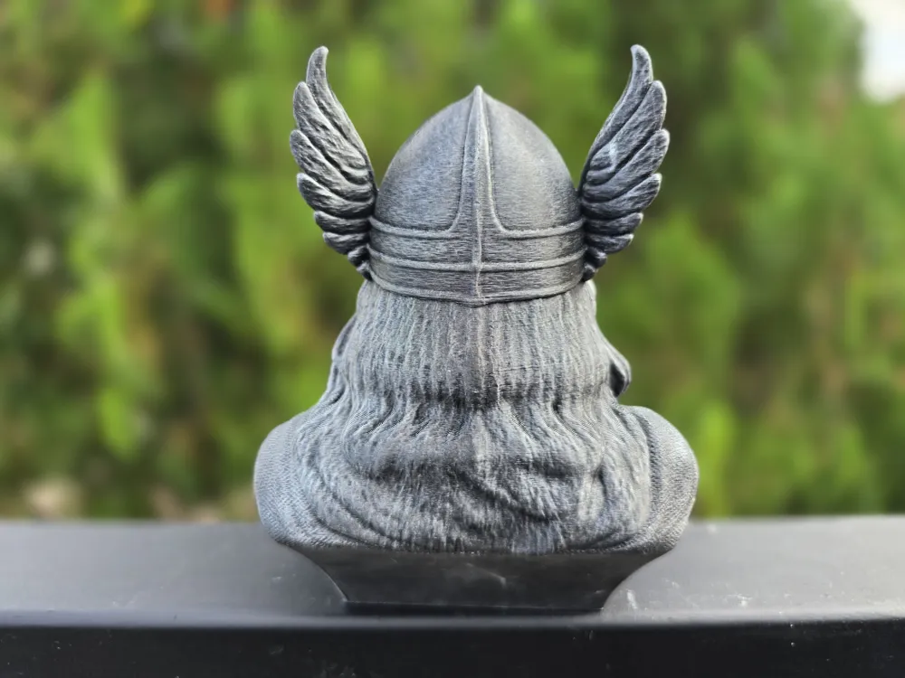Tyr – Norse God Bust - Free 3D Print Model - MakerWorld