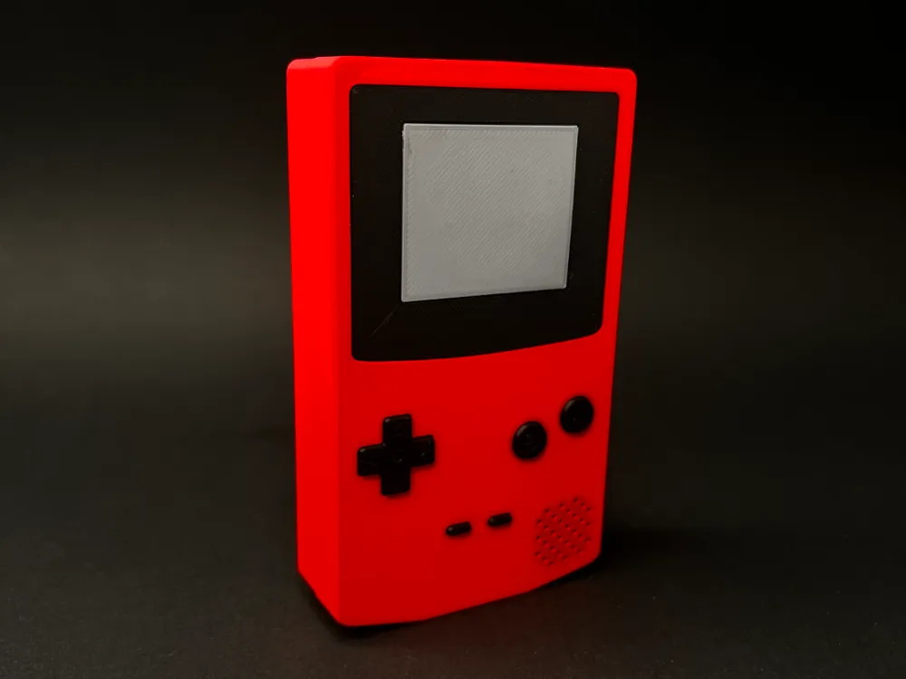 Gameboy Color - (NO AMS) - Free 3D Print Model - MakerWorld