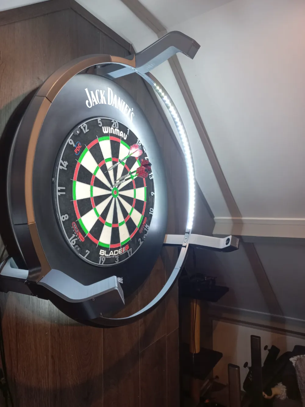 Autodarts complete stand. Remixed by BvdM MakerWorld: Download Free 3D ...