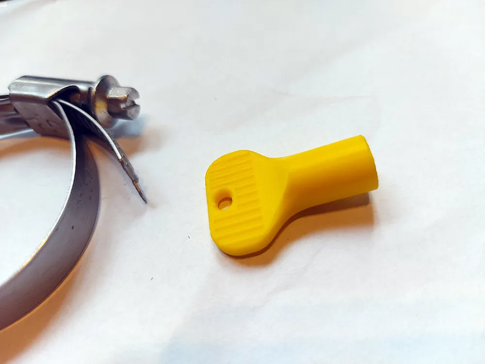 Hose clamp key - Free 3D Print Model - MakerWorld