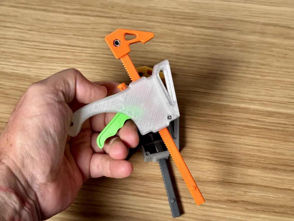 Fidget Quick-Grip Trigger Clamp good for gluing by Michele MakerWorld ...