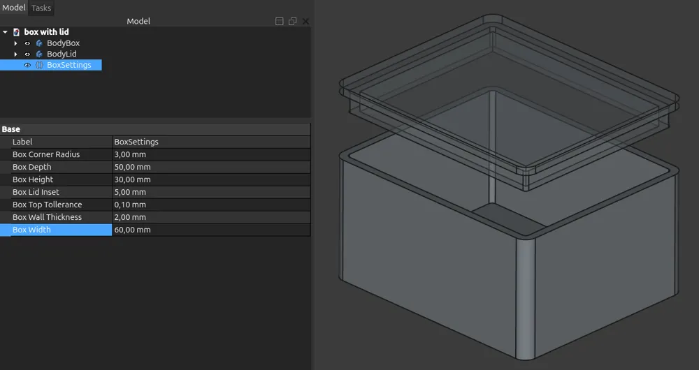Box with rounded corners and lid by jklaps - MakerWorld