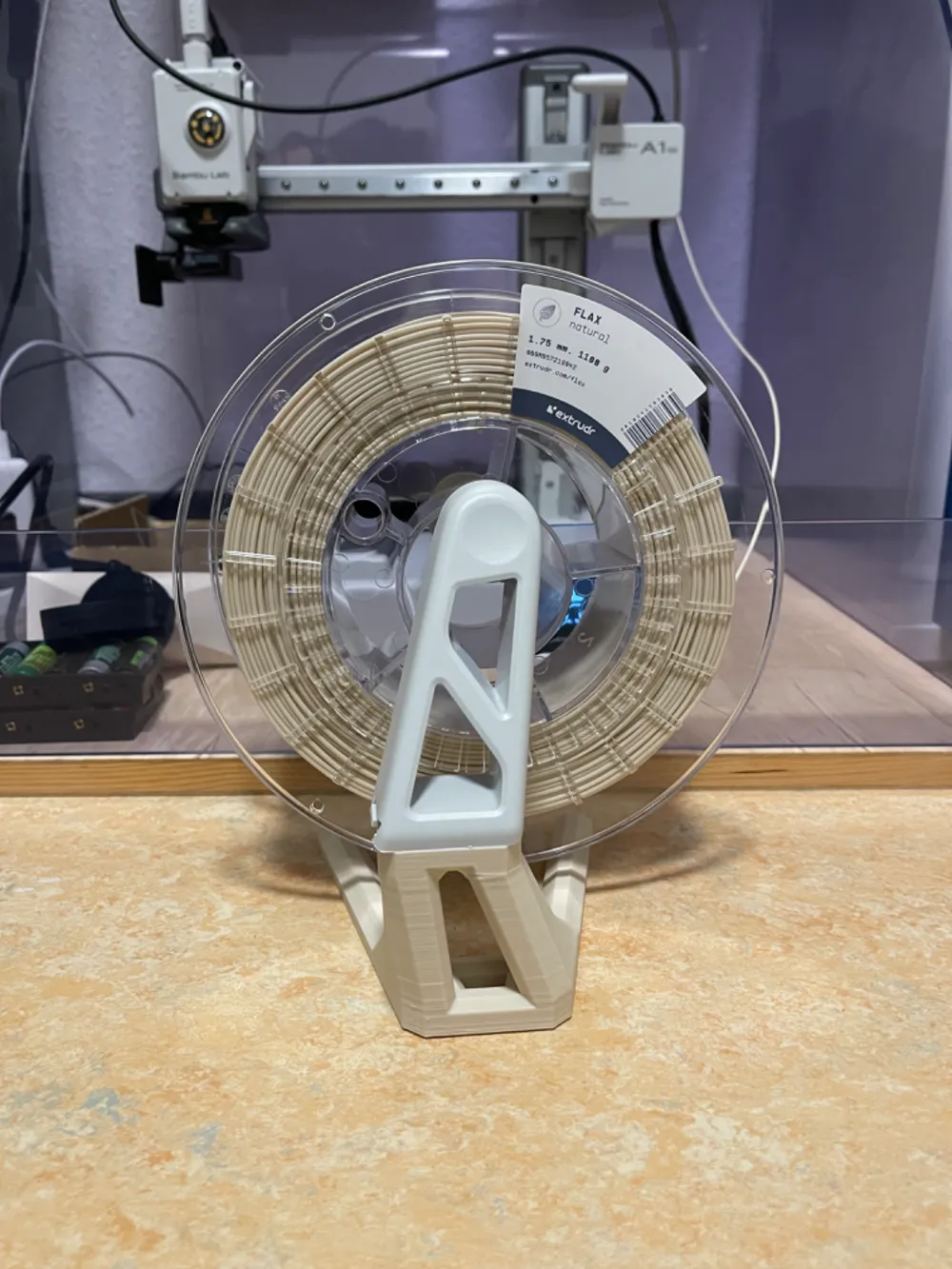 Spool Holder stand Bambu A1 Mini updated by paulhuhn - MakerWorld