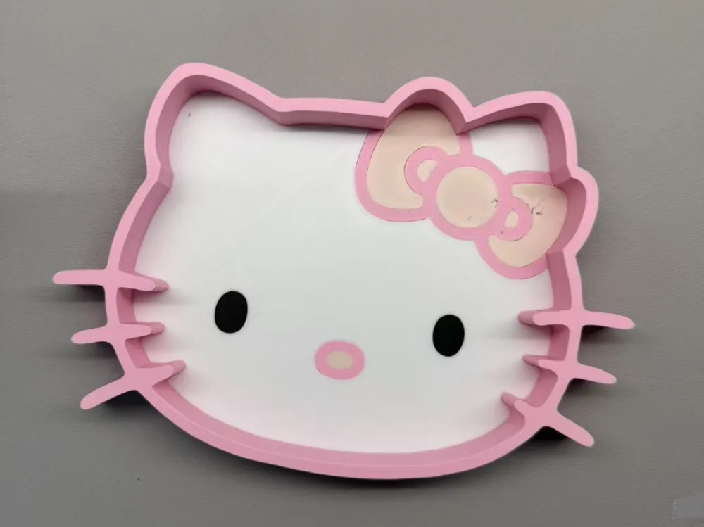 Whimsical Hello Kitty Jewelry Box with Tray - Free 3D Print Model ...